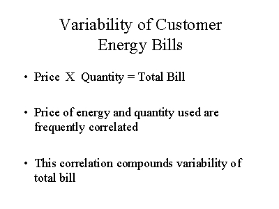 Variability of Customer